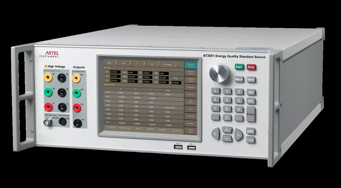 High Voltage Meter Test Equipment Standard Source Power Quality Analysis